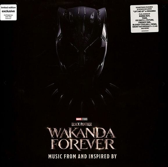 Various - Black Panther: Wakanda Forever - Music From And Inspired By. Виниловая пластинка LP, новая