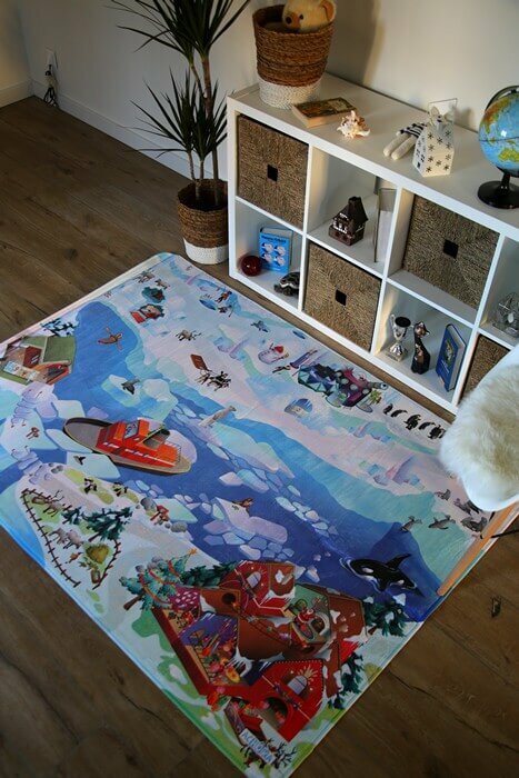 Детский ковер на пол в детскую 130х180 см ворс 10 мм 239056 KoverVDom