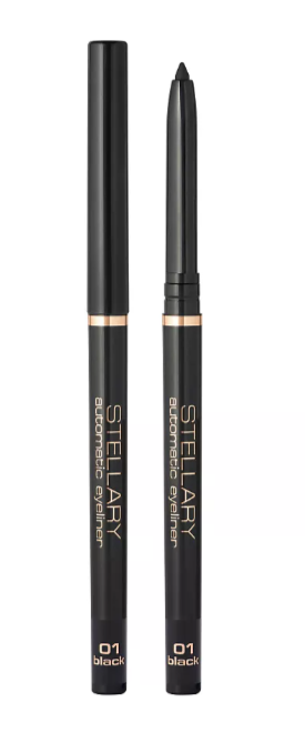 Автоматический карандаш для глаз Stellary Automatic eyeliner, тон Black, 0,28 г