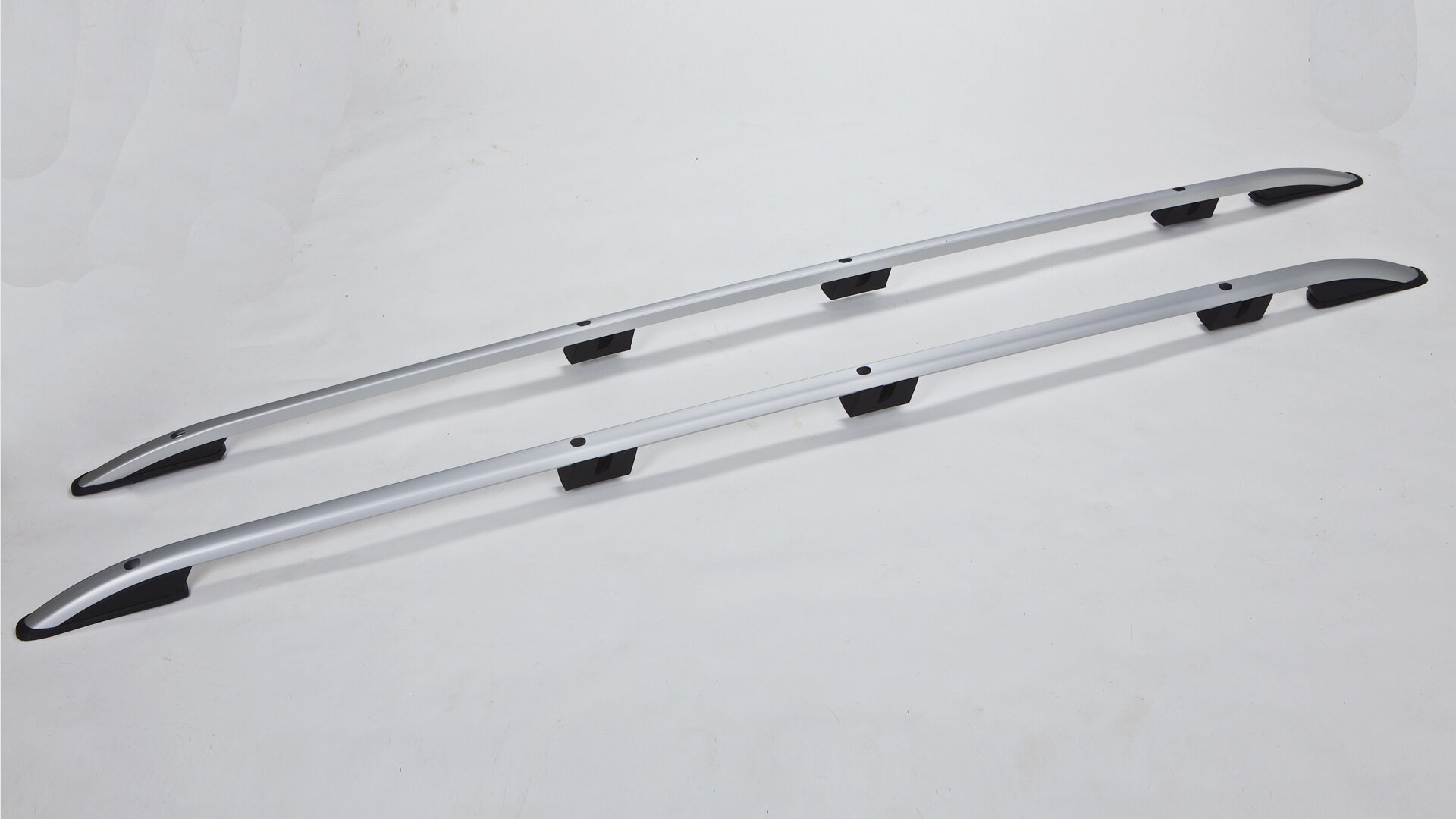 Рейлинги на крышу автомобиля Turtle Crown для PEUGEOT EXPERT Длинная база (Пежо Эксперт) 2016-, серебристые, в штатные места