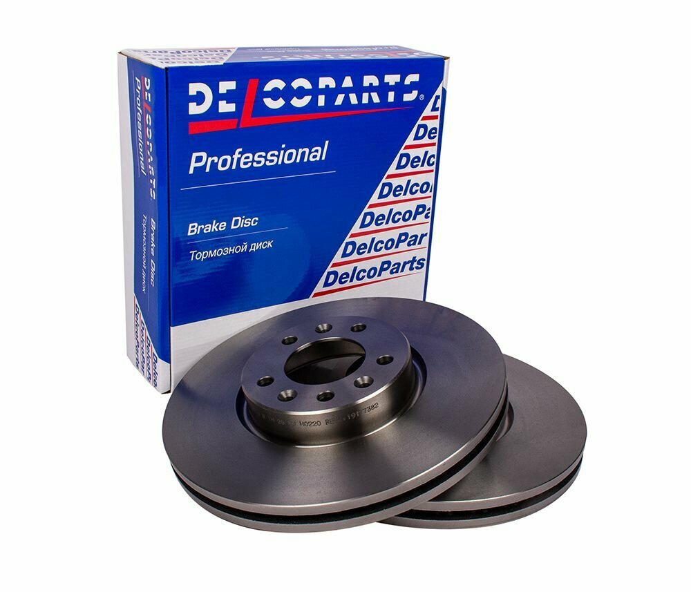 Тормозной диск DelcoParts 19177382, передний, для автомобиля