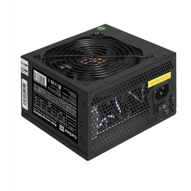 Блок питания ExeGate 500W 500NPXE EX221638RUS-PC, black