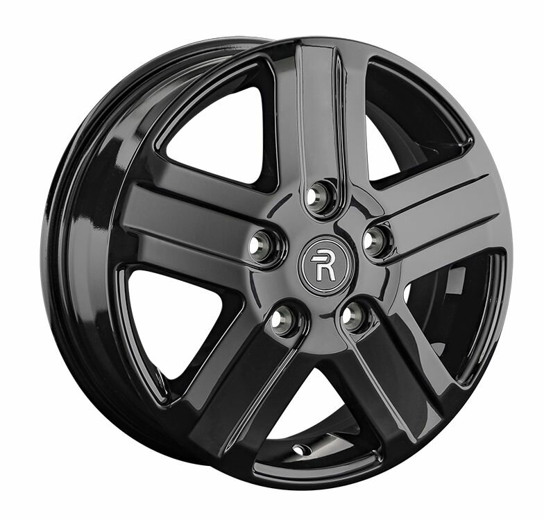 Колесный диск Replay FT18 16x6" PCD5x130 ET68 D78.1 черный глянцевый
