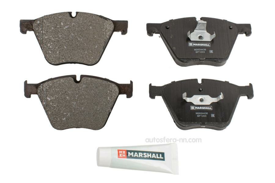 MARSHALL M2624436 Колодки торм. пер.
