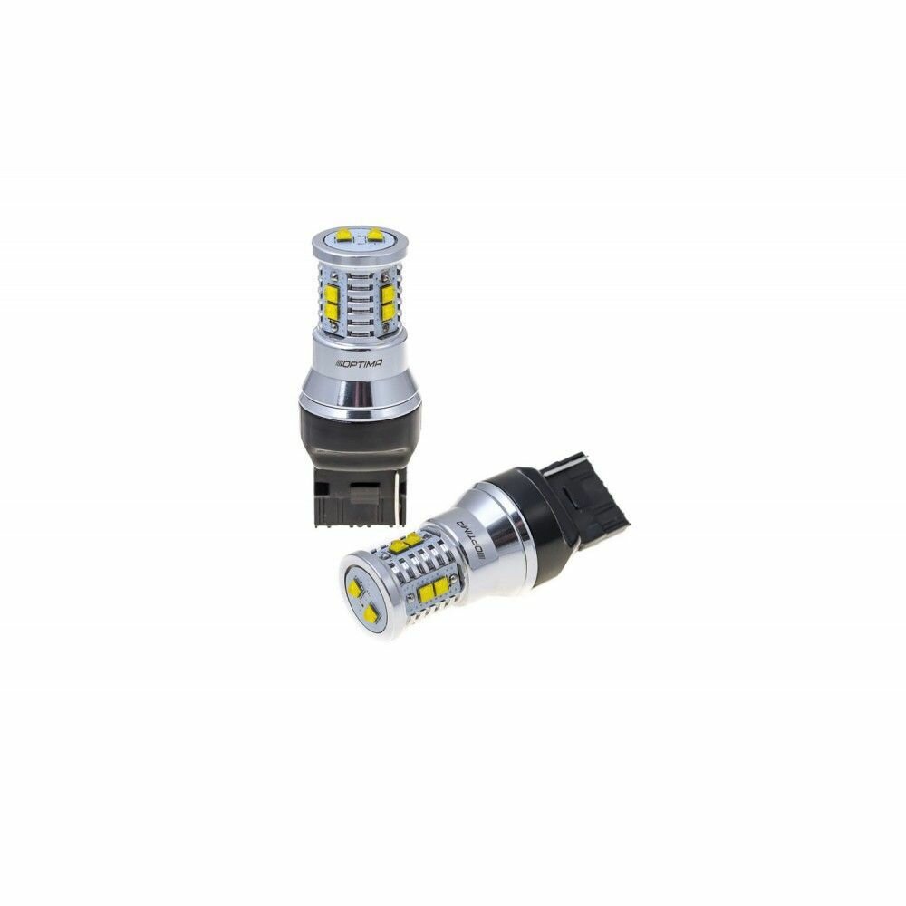 Светодиодная лампа 7440 Optima MINI-CREE, CAN, CREE XB-D*10, 5500K, 12-24V, (W3X16g), 1 лампа