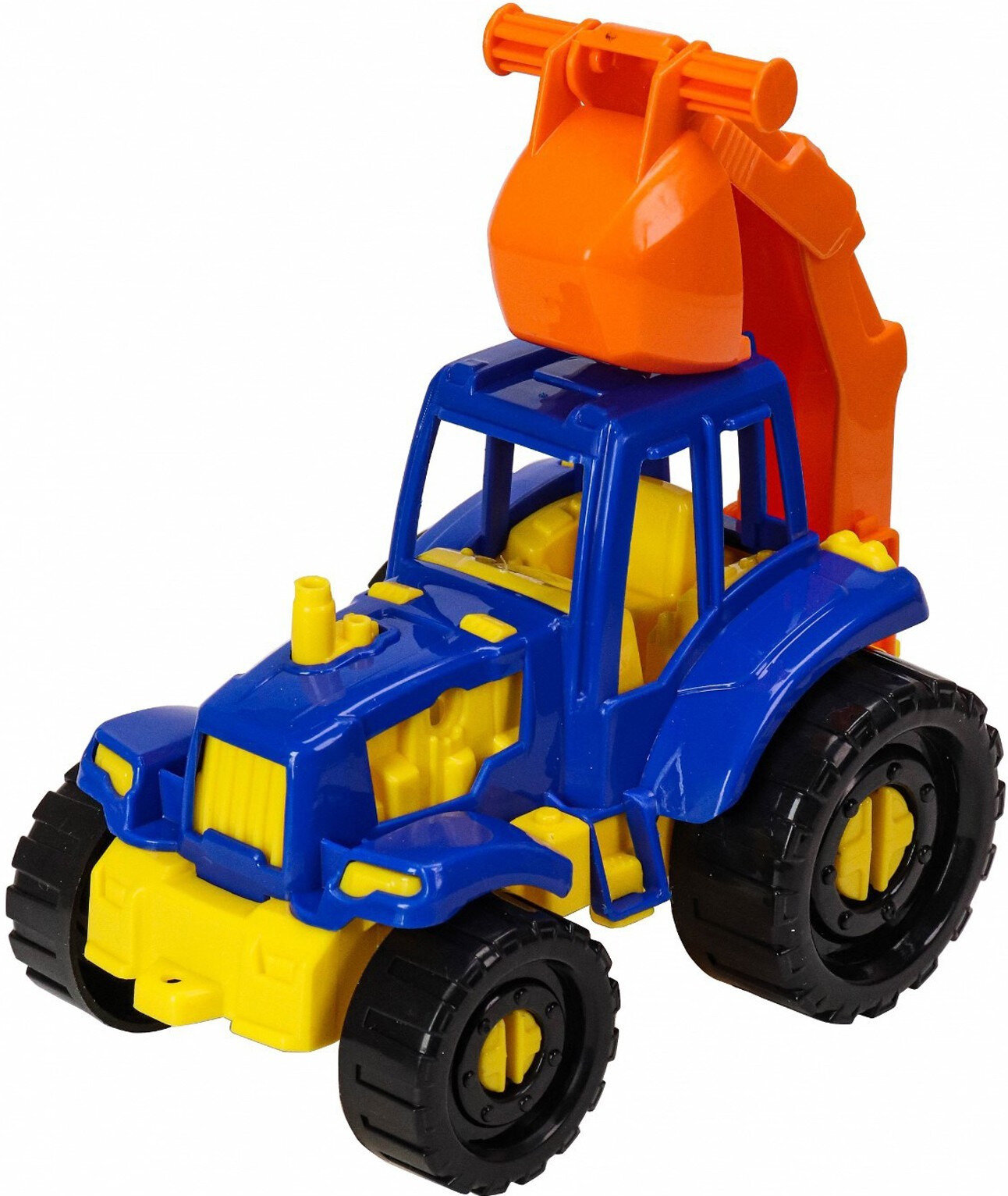 Пластиковая модель Трактор "Иван" экскаватор Классический для детей, игрушка для песочницы и дома