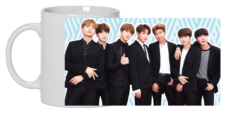 Кружка BTS, БТС №21, Кружка-хамелеон