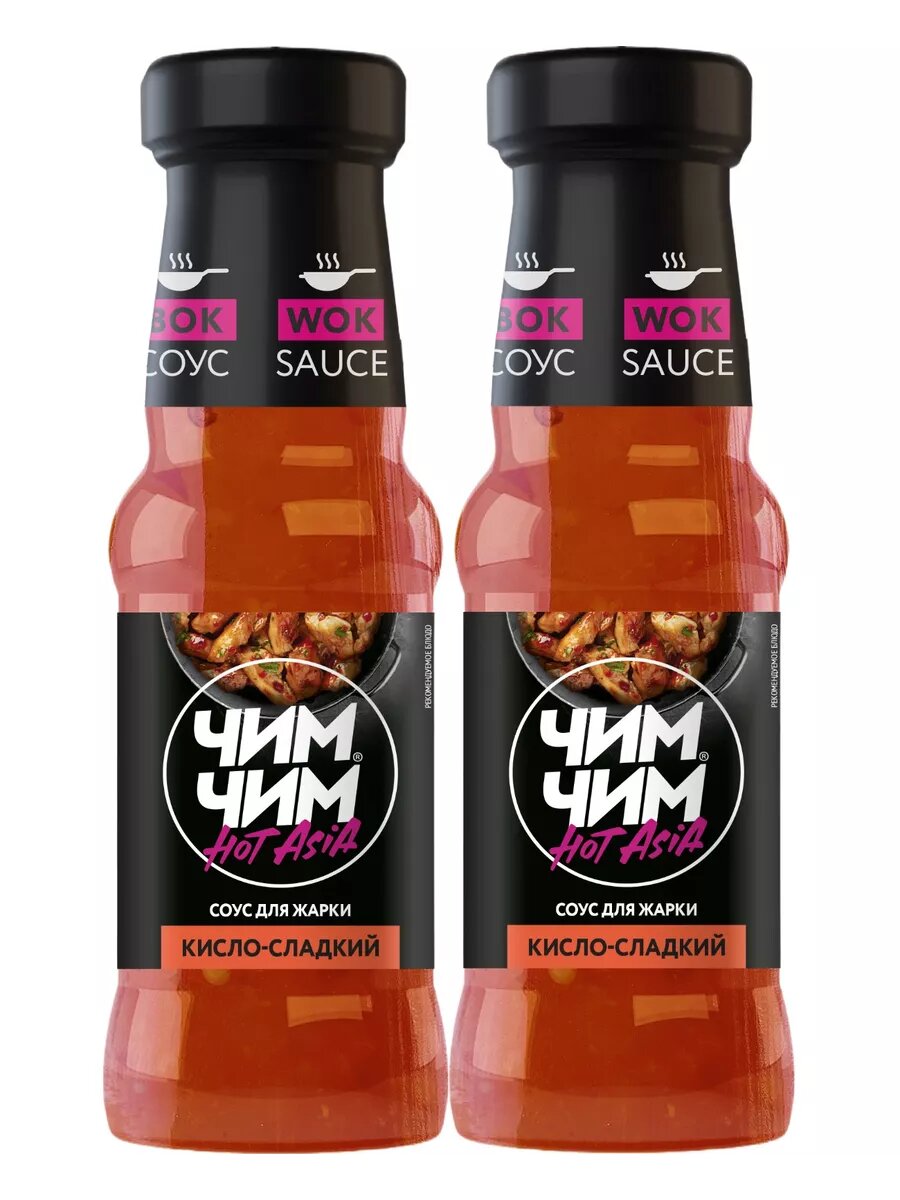 WOK-соус для жарки кисло-сладкий 297 г * 2 шт