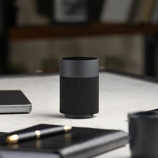 Колонка портативная беспроводная блютуз музыкальная подарок мужчине парню папе Uniscend Tappy черная