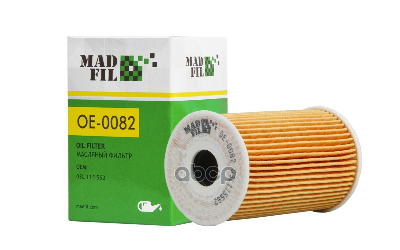 Фильтр Масляный Madfil Oe-0082 MadFil арт. OE0082