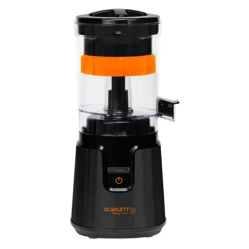 Соковыжималка Scarlett SC-JE50C10, цитрусовая, черный и оранжевый