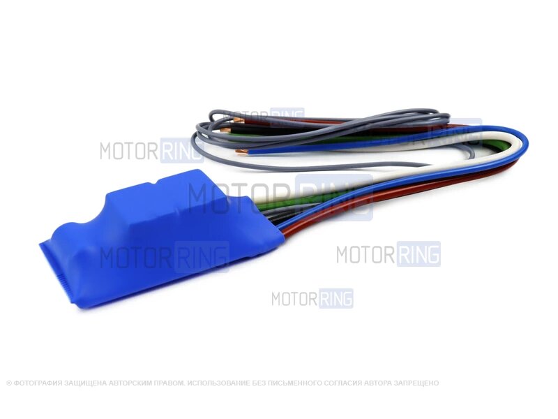 Модуль автоматического управления светом МАУС-2 15А для ВАЗ 2107, 2110-2112, 2113-2115, Лада 4х4 (Нива), Калина, Приора, Шевроле Нива без АБС