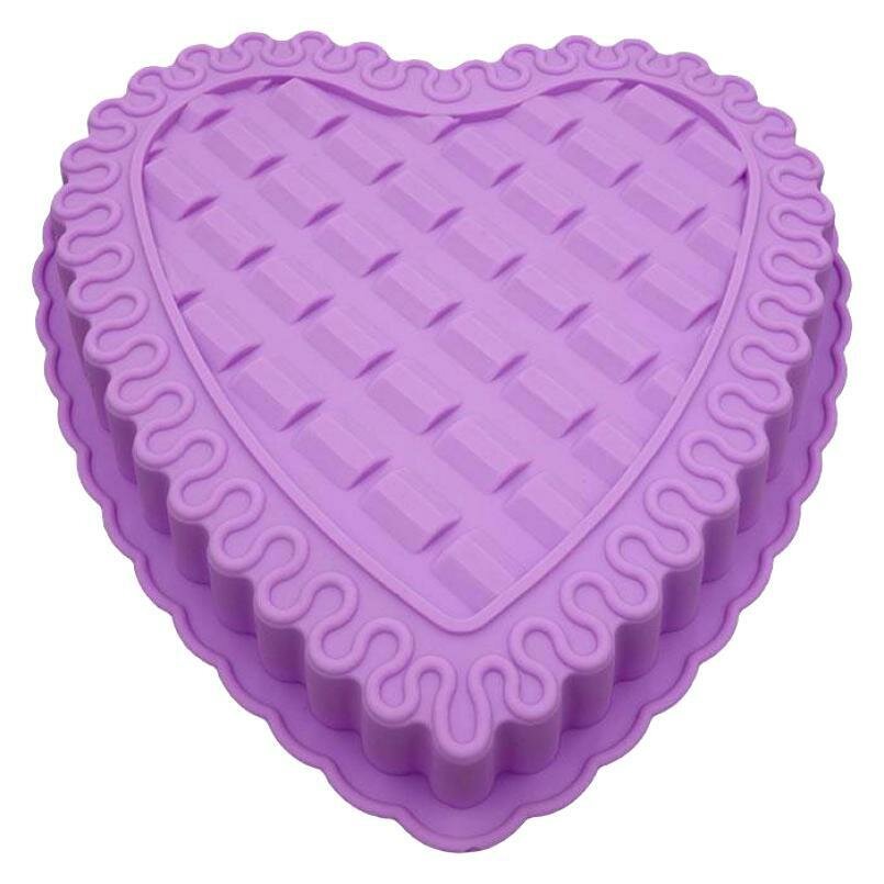 Силиконовая форма Сердце Alpenkok AK-6059S (Набор из 2 шт.)