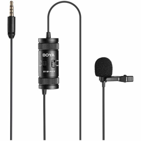 Петличный микрофон Boya BY-M1Pro II всенаправленный