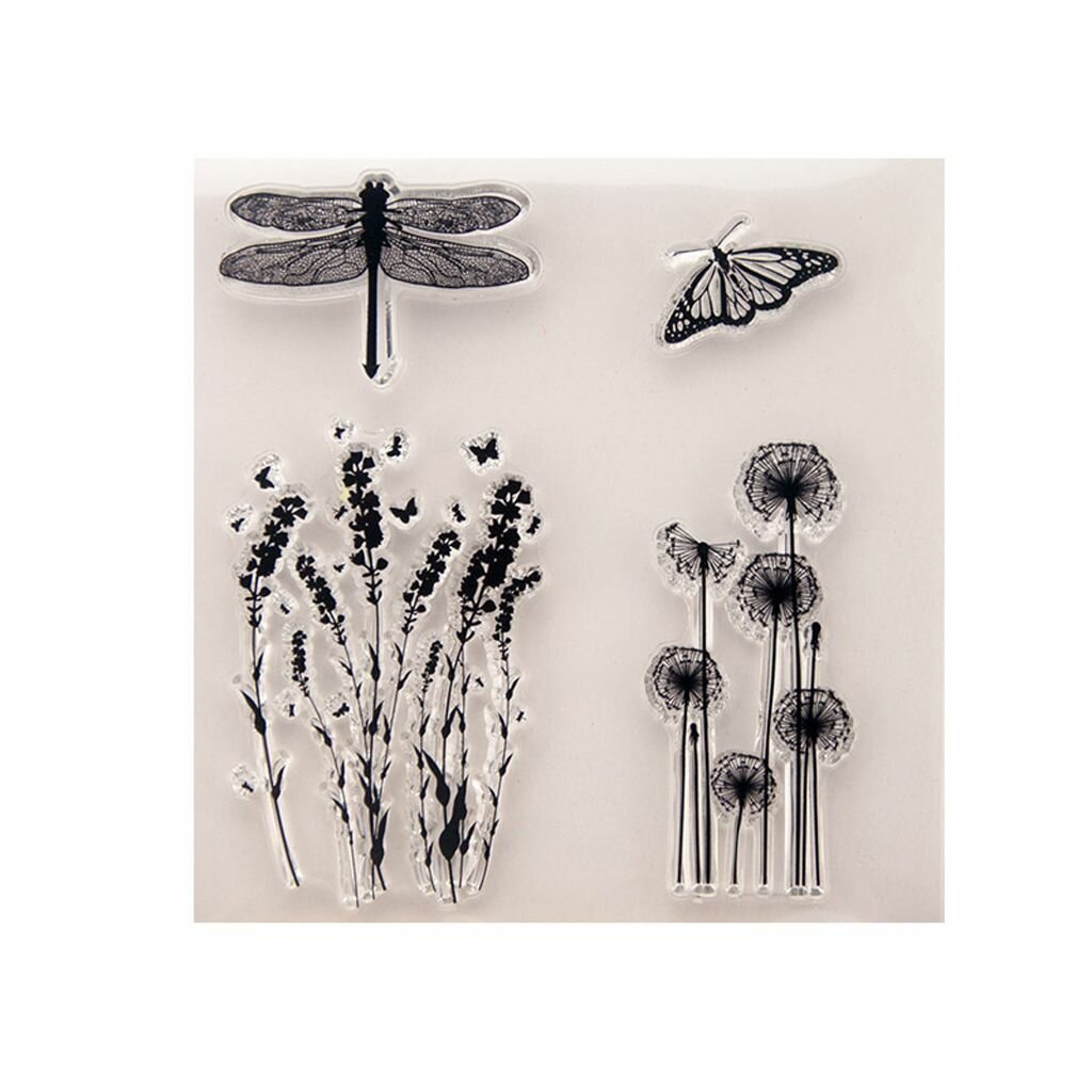 Прозрачный силиконовый штамп для скрапбукинга