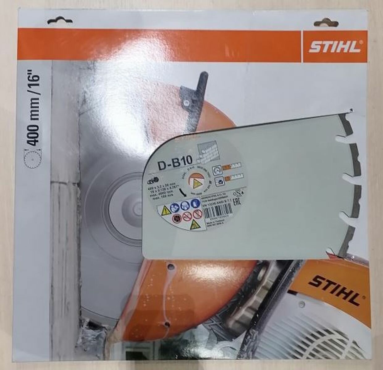 Алмазный отрезной круг STIHL D-B10 400мм/16"