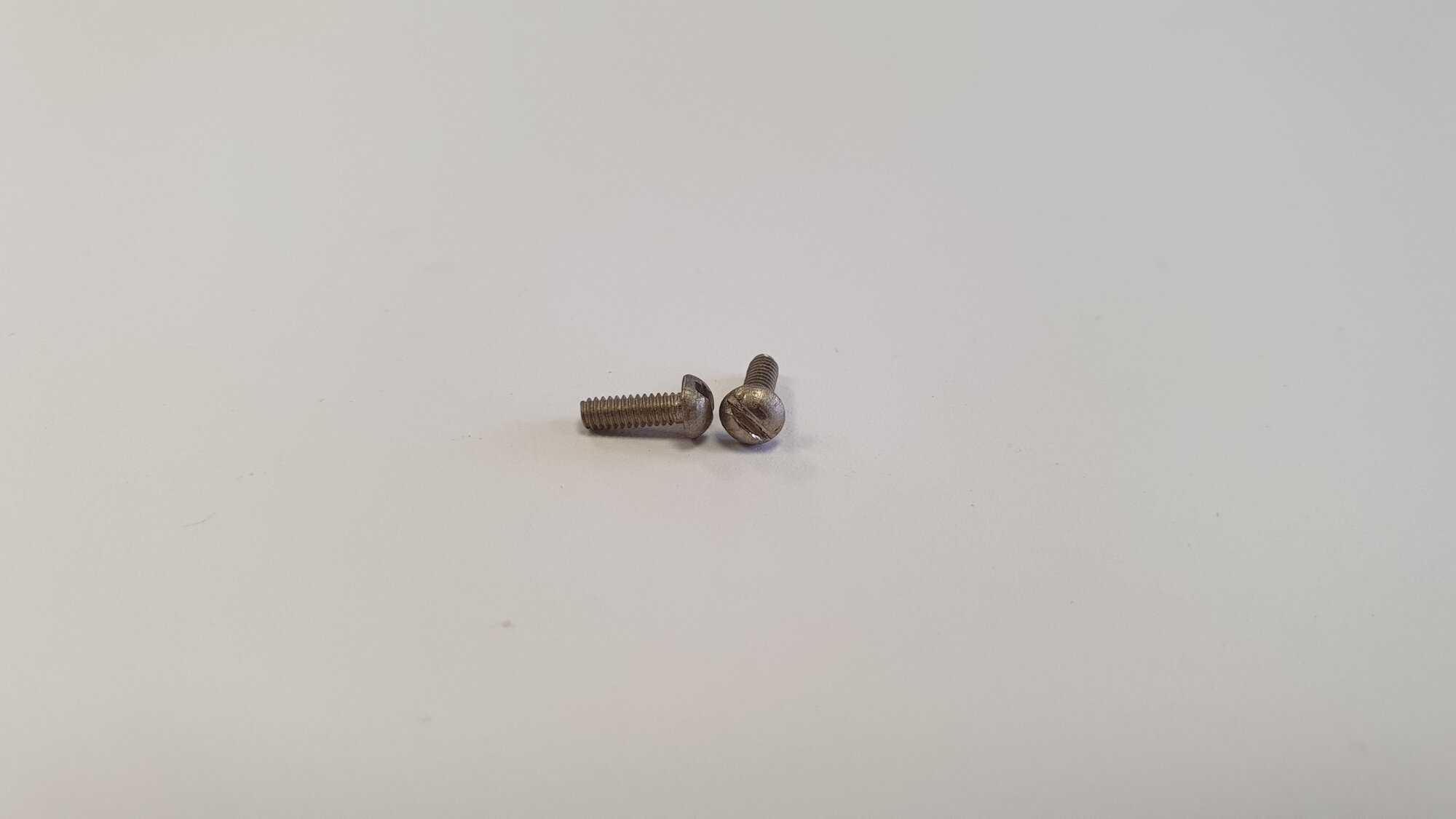 Винт DIN 7985 М 2х6 прямой шлиц цинк, 50 шт