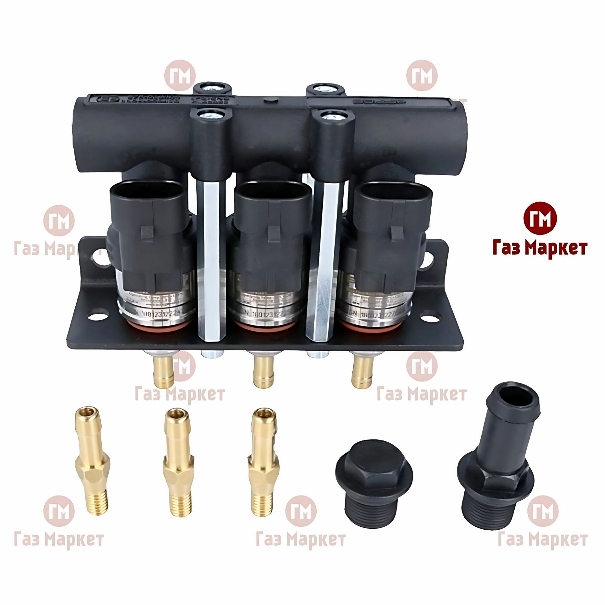 ГБО форсунки ALEX Barracuda 1,9 Ом / 3 цилиндра