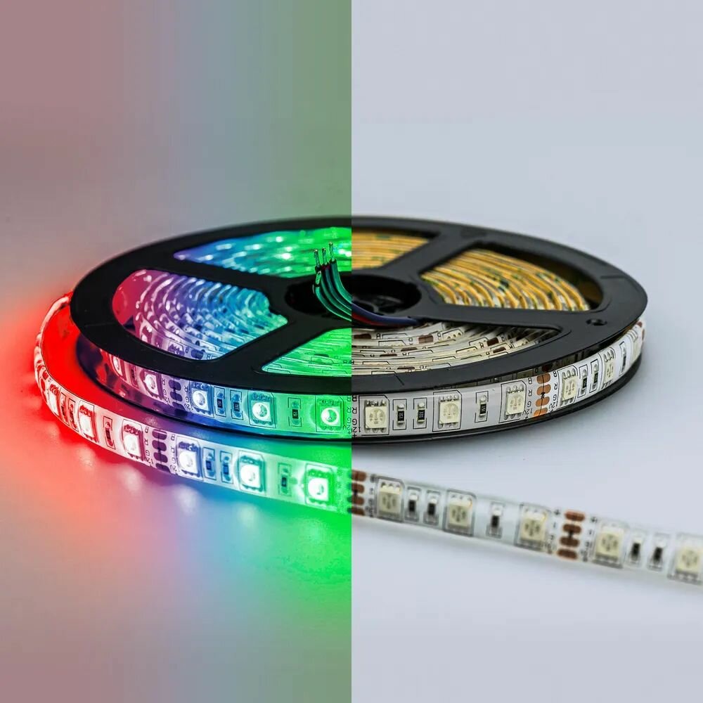Eleganz Светодиодная лента LUX 5050 60 LED (14.4W/M) 12V RGB+White IP20