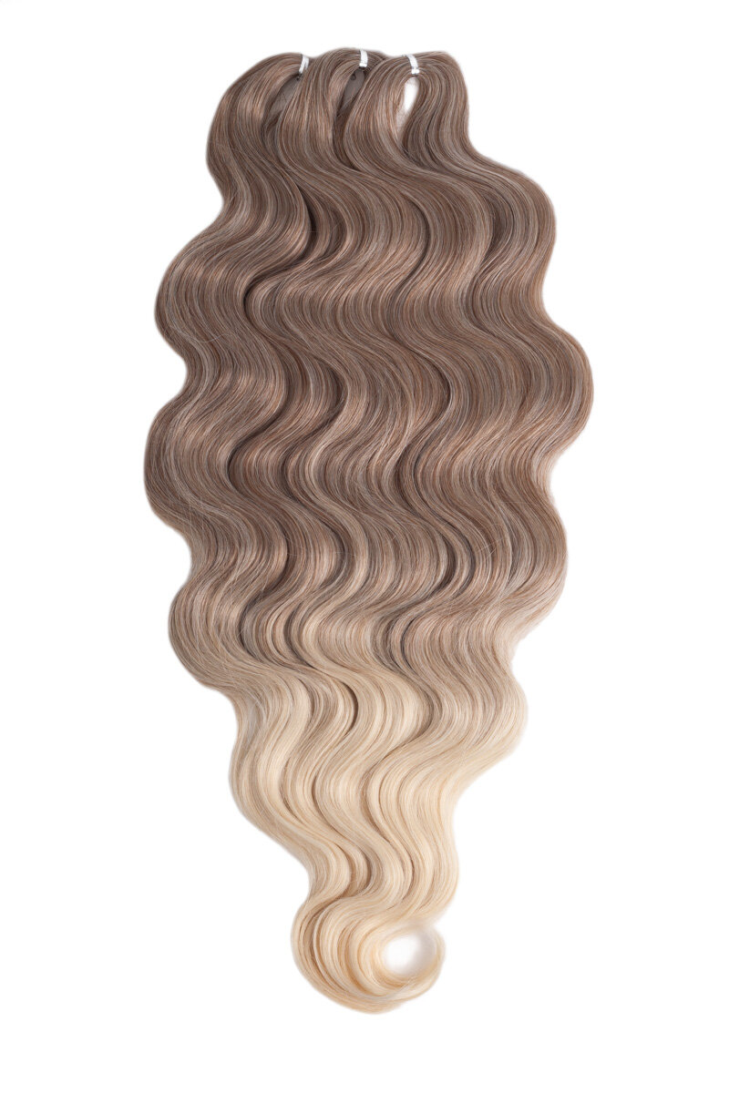 Hairshop Body Wave T-LINEN 62 60см (теплый серый в более светлый)