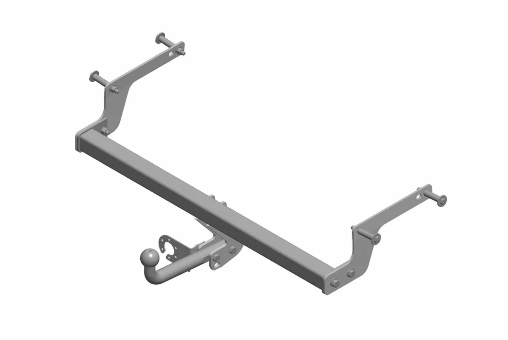 Фаркоп AvtoS для RENAULT DUSTER (2011-) с универсальной электрикой Smart(блок) и сертификатом в комплекте, арт.(RN 13+smart)