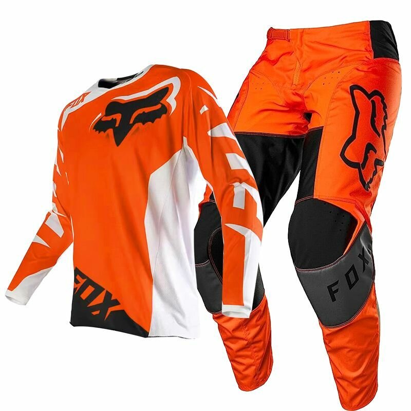 Новый 2023 гоночный костюм FOX 180 мотокросс Джерси и штаны MX ATV Dirt Bike Gear Set мотоциклетная одежда mtb enduro