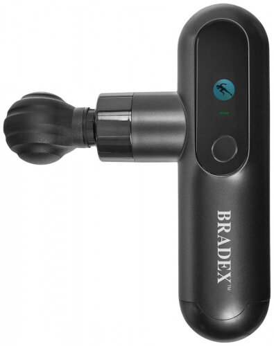 Перкуссионный массажер Bradex KZ 1425 дельта, 4 насадки