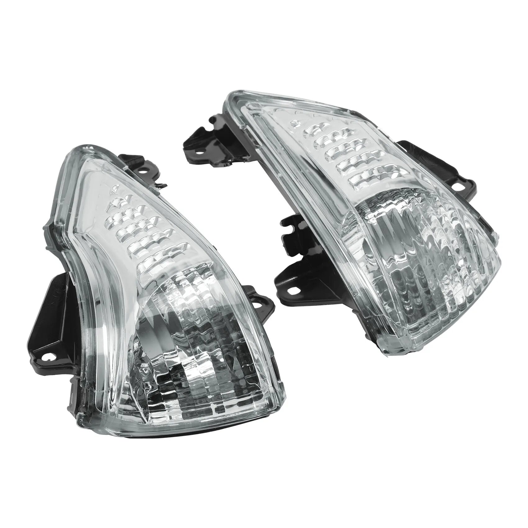 Фары передние серебряные для Kawasaki ER6N ER6F ER6R 2009-2011