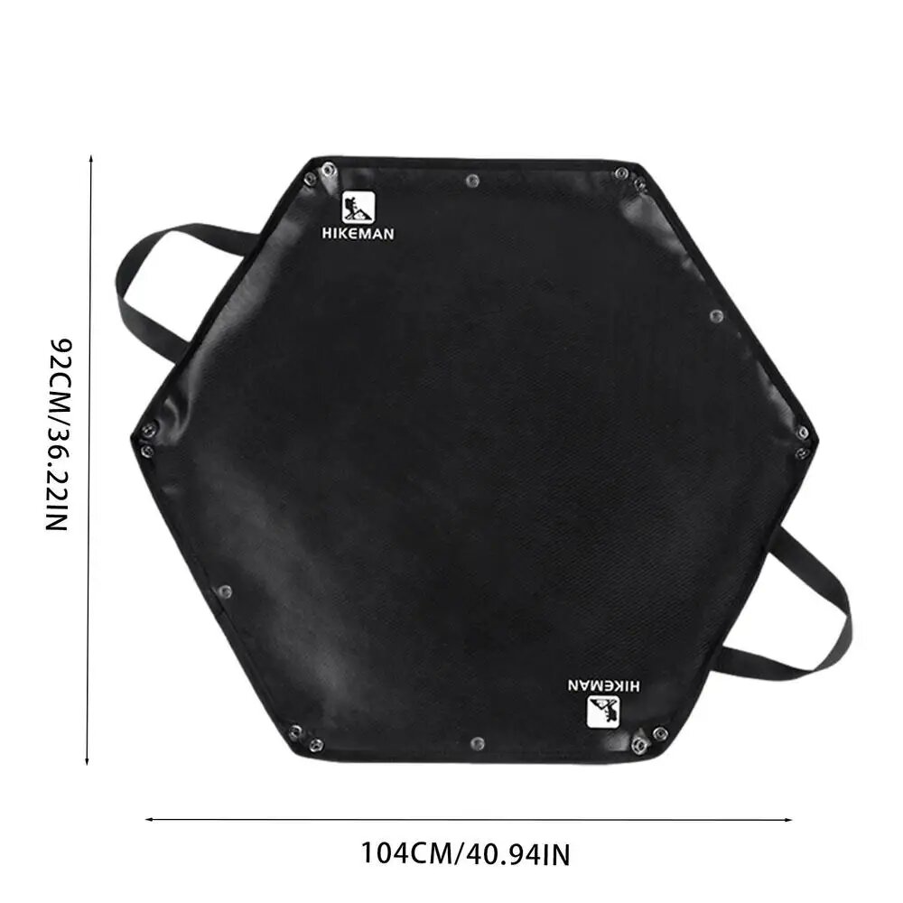 Огнеупорный коврик для костра 104x92CM