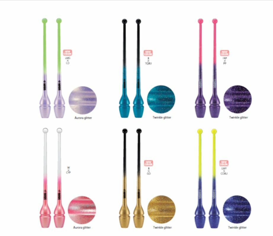 Булавы каучук Gradation Rubber SASAKI FRPxPP Fresh PinkxPurple 44 см