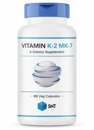 VITAMIN K-2 MK-7 SNT / витамин К-2 МК-7 СНТ, капсулы по 0,33г, №90