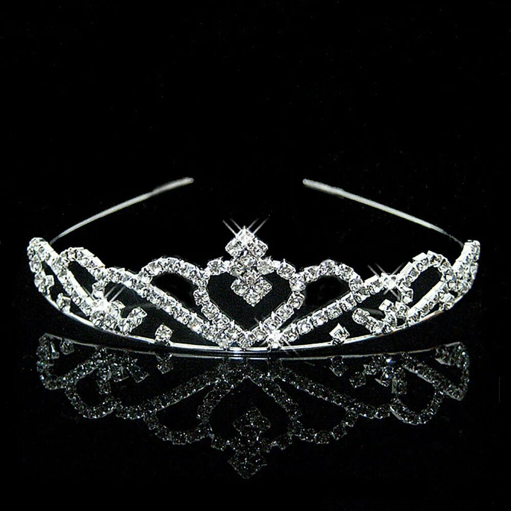 Корона серебряного цвета AINAMEISI, Metal color: 20