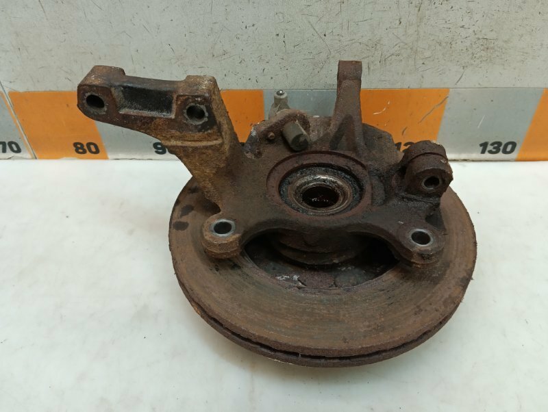 Б/У В сборе со ступицей, ступица Кулак поворотный Chevrolet Lacetti 2008 J200 Перед. Прав. 377952 GENERAL MOTORS арт. 96454298