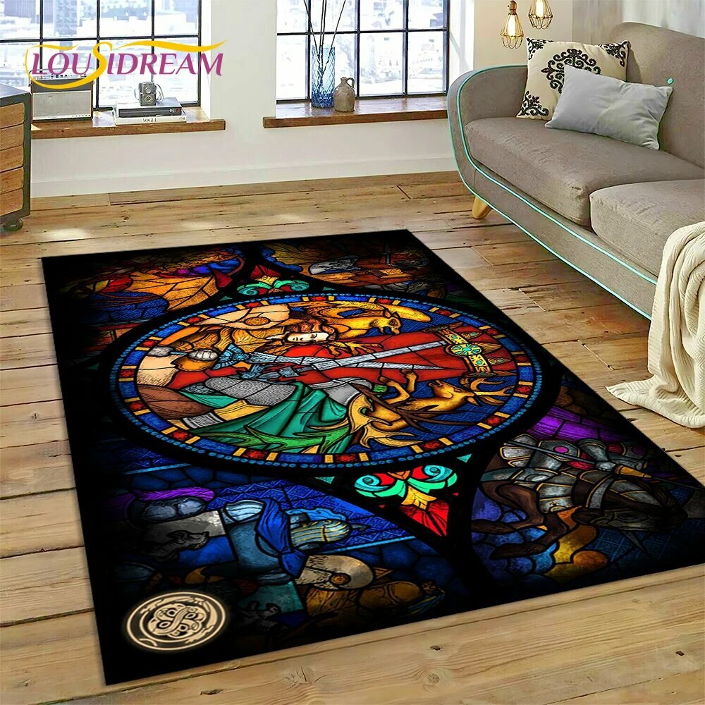 Коврик LOUSIDREAM 40x60см, Герои Мегаполиса, цвет 23