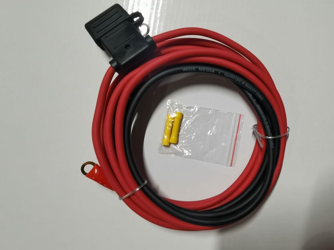 Комплект силовой проводки для подключения усилителя Wide Media PSK10L350