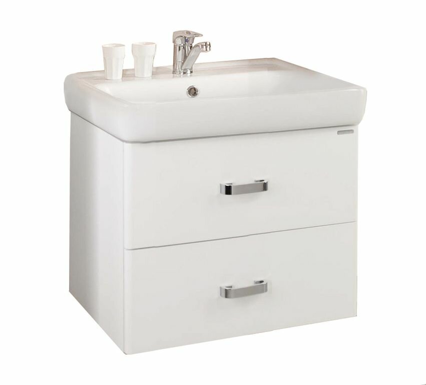 Тумба под раковину AQUATON Америна 60, белая (1A135401AM010)