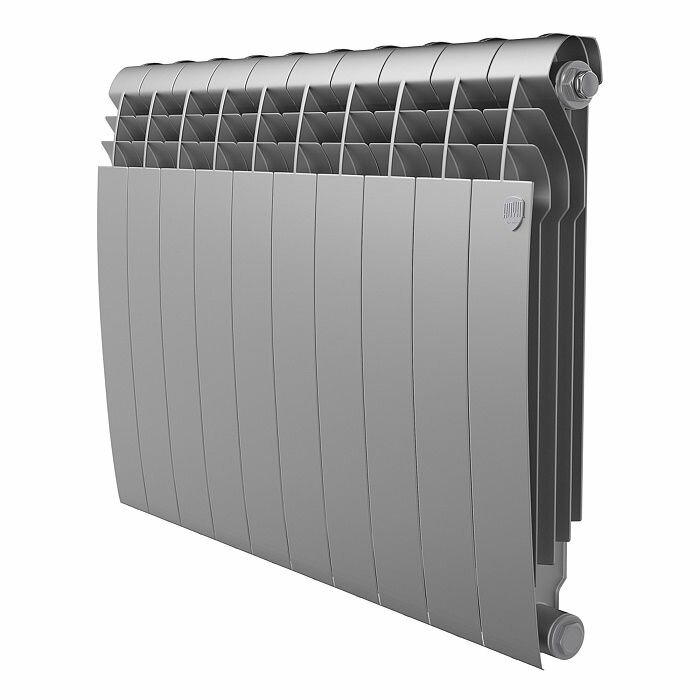 Радиатор биметаллический Royal Thermo BiLiner 500/ Silver Satin 10 секций
