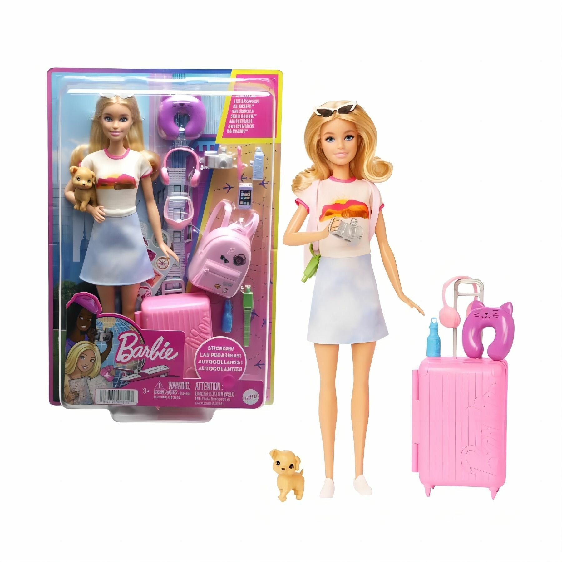 Barbie Travel Set / Дорожный Костюм Барби С Аксессуарами