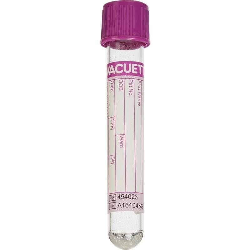 Вакуумные пробирки Improvacuter с ЭДТА-К2, 4 мл, 100 шт