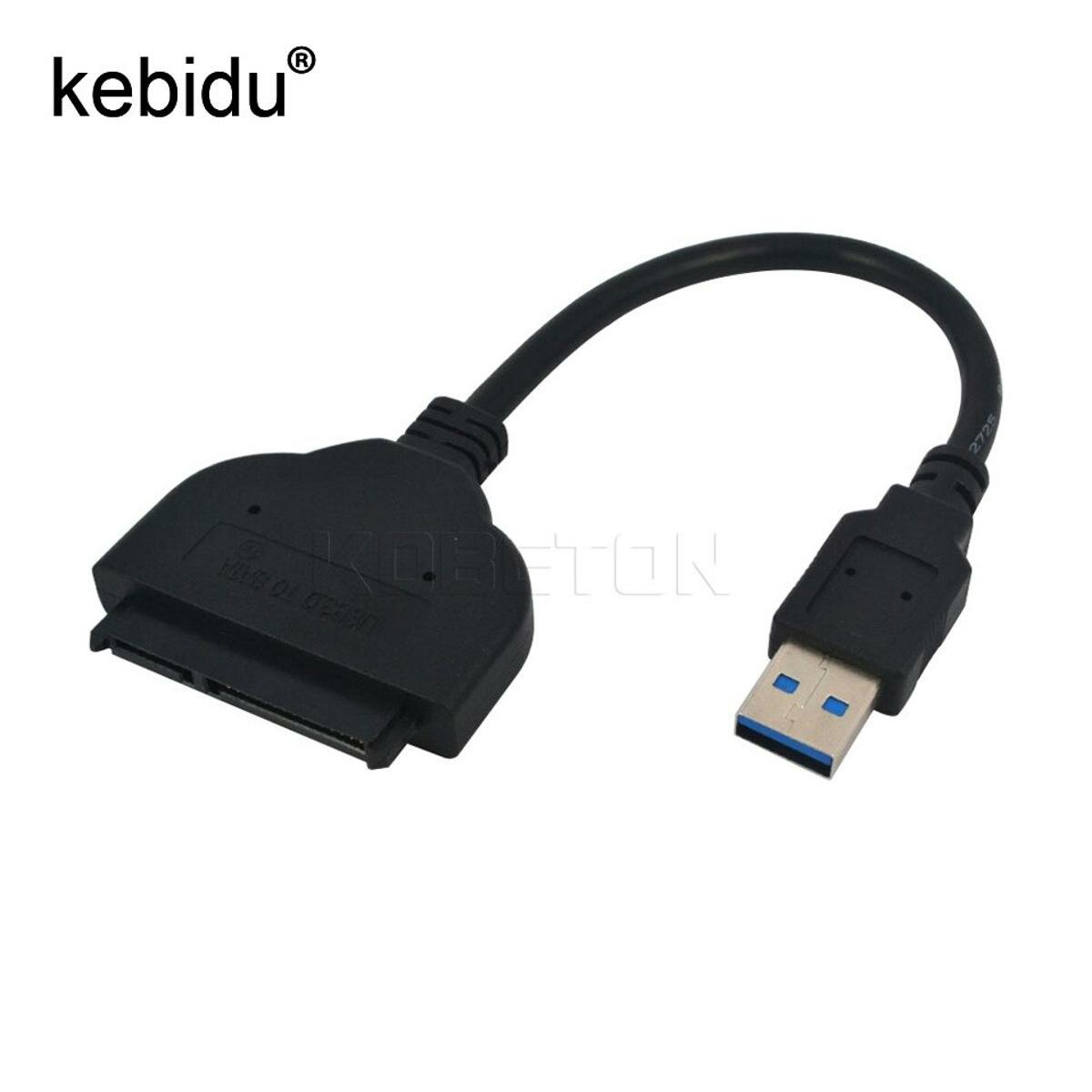 Kebidu USB 3.0 на Sata 2,5 дюйма жесткий диск HDD SSD DVD CD Rom адаптер конвертер последовательный ATA кабель для ноутб