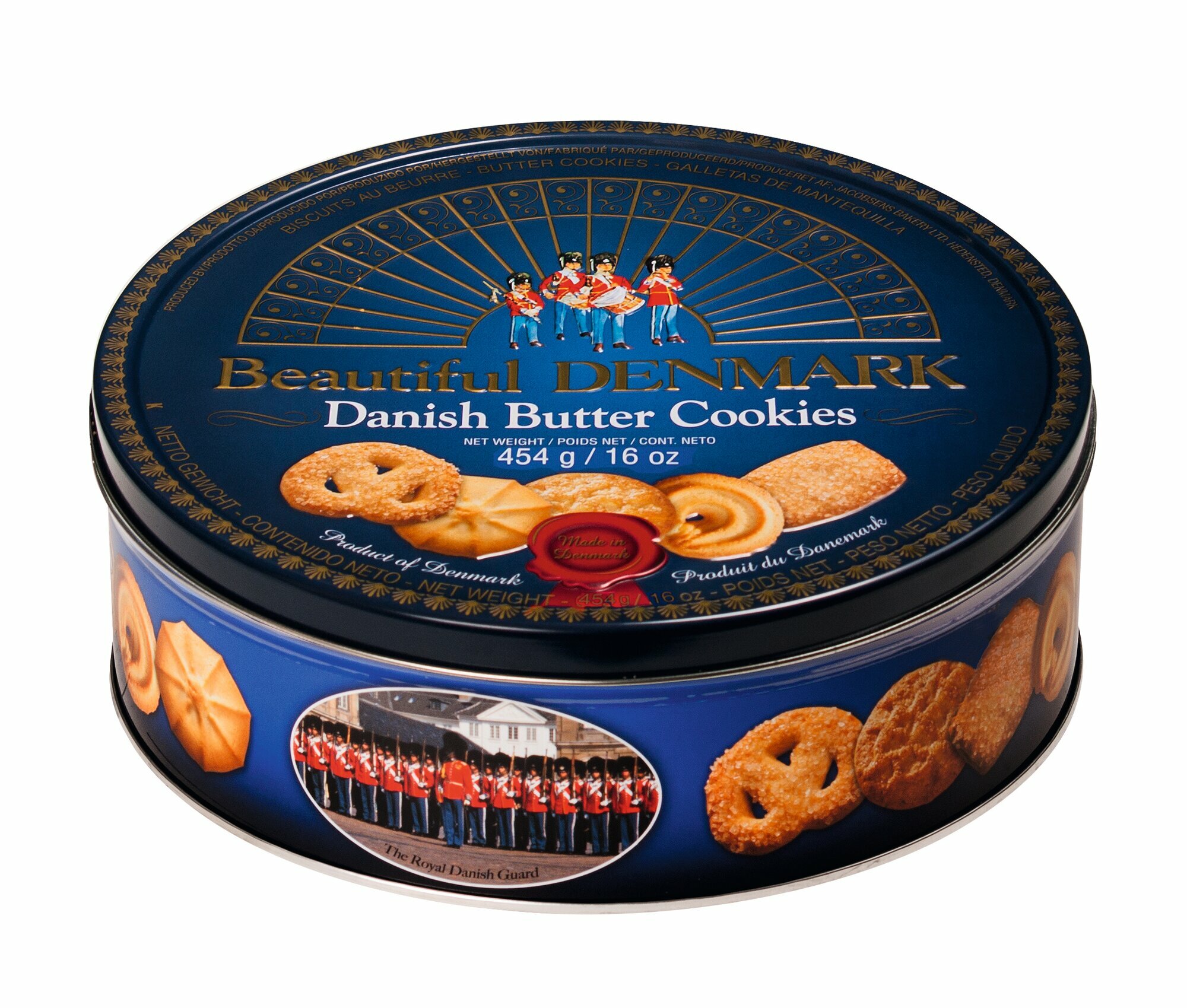 Датское сливочное печенье Forum "Beautiful Denmark" ж/б, 454г