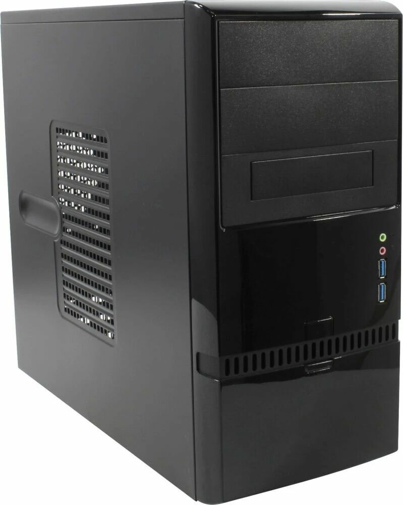 Корпус InWin 500W ENR022 PM-500ATX U3.0*2+A(HD) mATX Black (6197046)