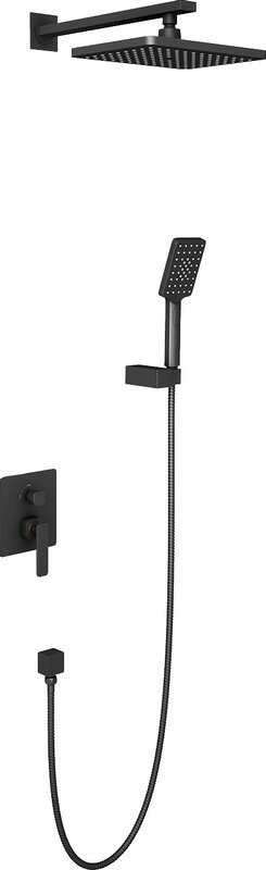 Душевой комплект Timo Torne SX-4319/03SM С внутренней частью, черный