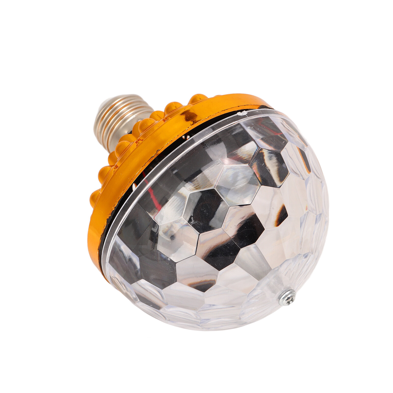 LED Full Color Rotating Lamp RGB LED Color Changing Light Bulb для вечеринок домов дней рождения Golden Bulb (6 Colors), RGB, 6W, ABS + LED, размер 12x9x9cm, вес 100g, 1 шт.