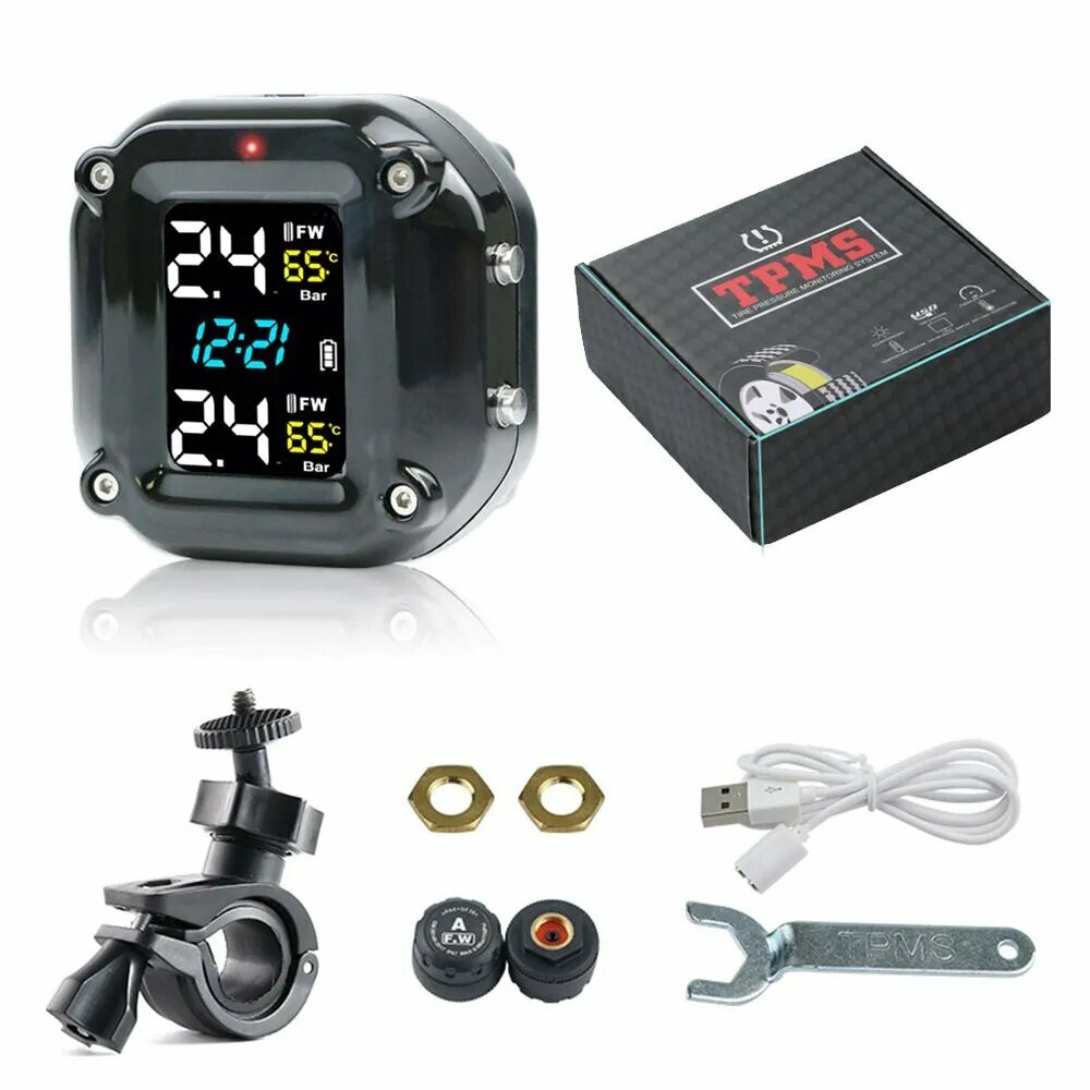 Система контроля давления в шинах TPMS для мотоцикла/Беспроводной датчик давления в шинах