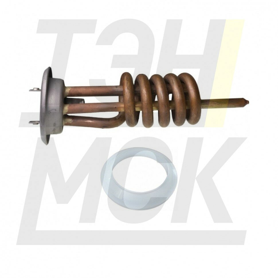 Комплект ТЭН 2кВт (2000Вт) RF для водонагревателя Thermex, Garanterm, под анод М6 контакты под винт, PREMIUM + прокладка, 50055K1