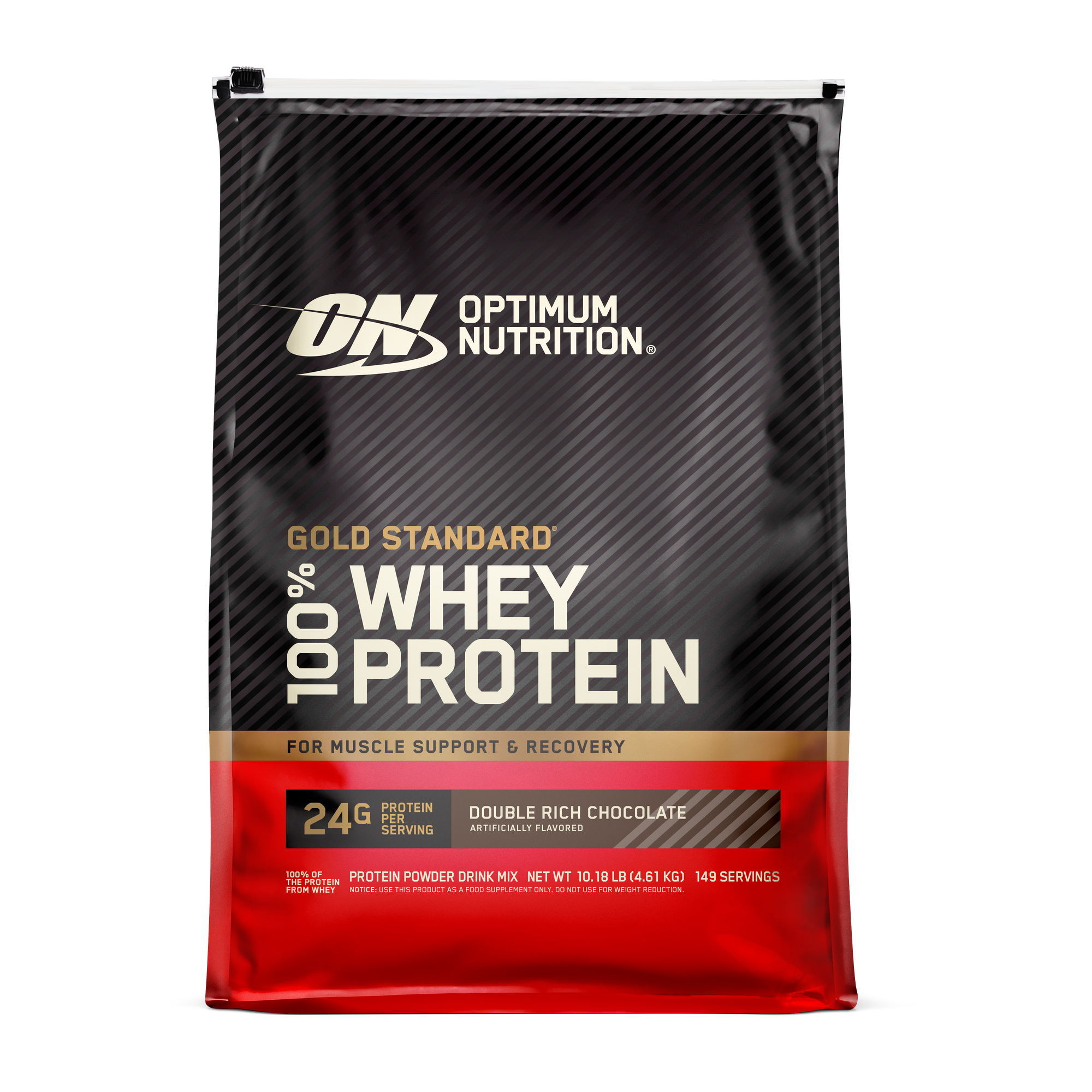 Сывороточный протеин Optimum Nutrition Gold Standard 100% Whey 4540 гр Двойной насыщенный шоколад
