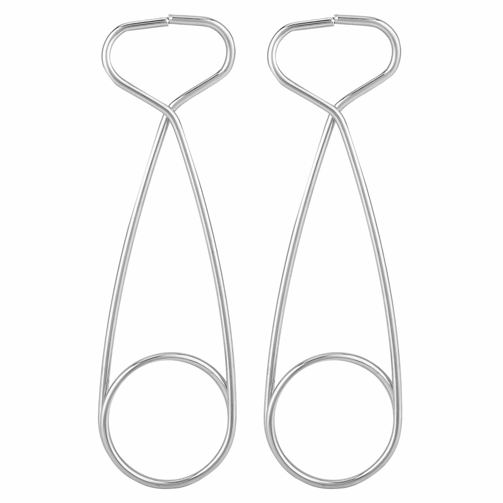 2 шт. Клещи для раздвижения рта рыбы из нержавеющей стали, крючок для подвески