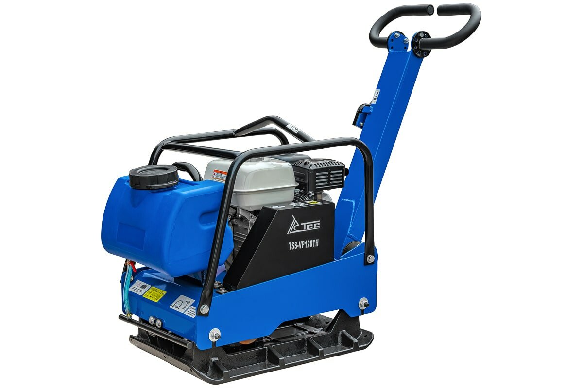 Виброплита TSS-VP120TH (колесный комплект, бак)