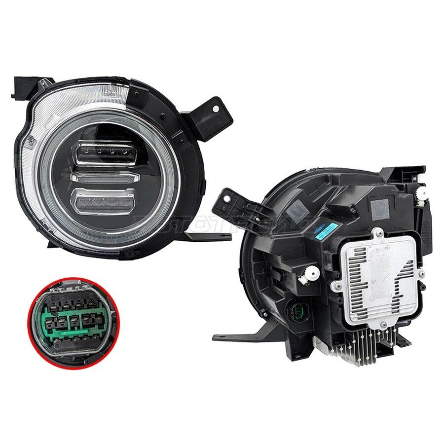 SAT ST-13-HDRGL Фара Haval Dargo 22- (Слева)